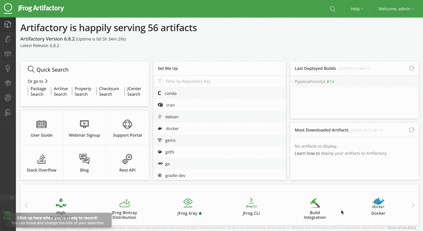 Artifactoryの5つの特別なリポジトリについて | JFrog
