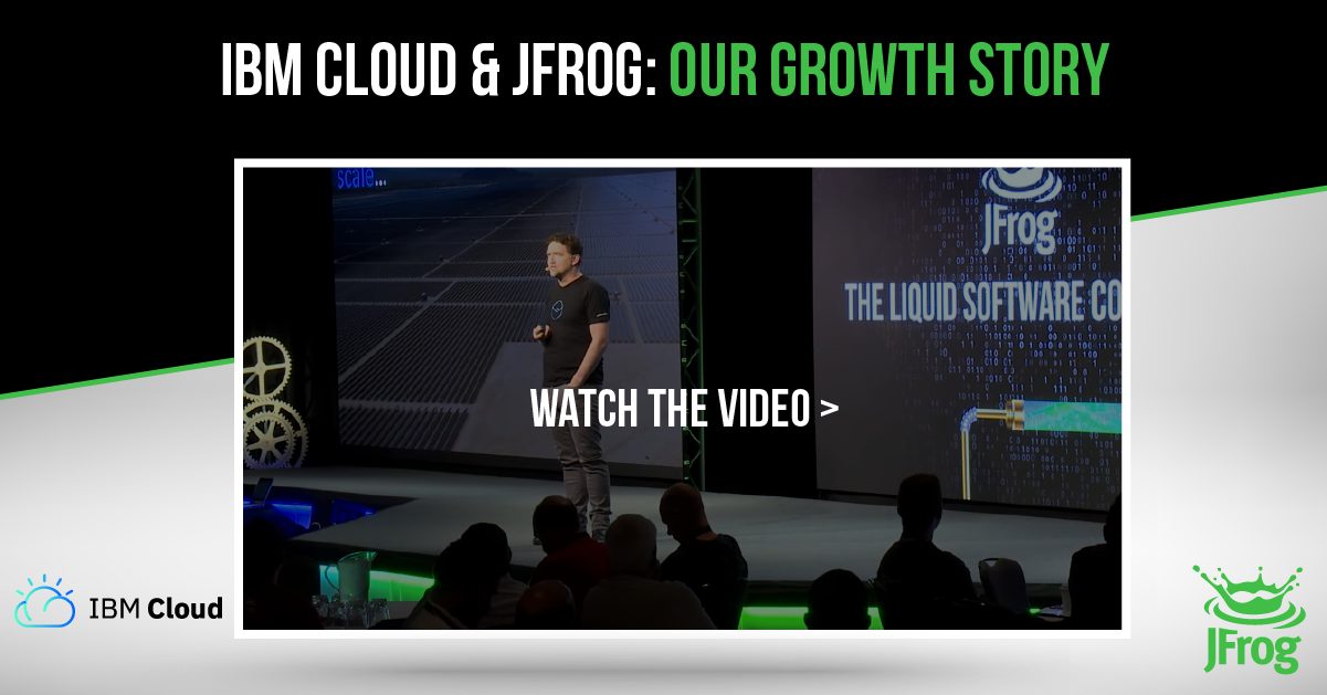 IBM Cloud & JFrog: Our Growth Story | swampUP 2019 video
