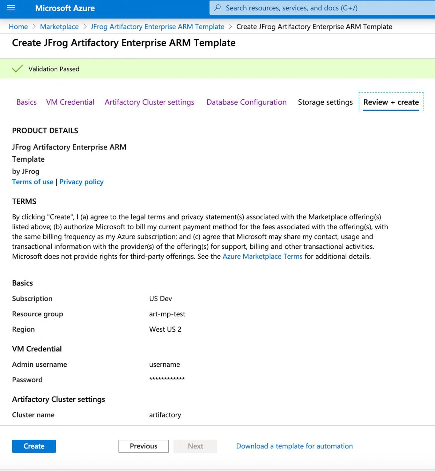 Install High Availability Artifactory on Azure | JFrog Artifactory