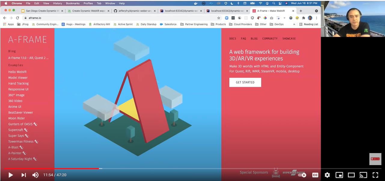 Create Dynamic Webxr Experiences With Angular And A Frame Angular San