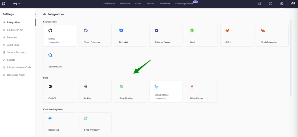 Secure your software delivery pipeline with JFrog and Cycode
