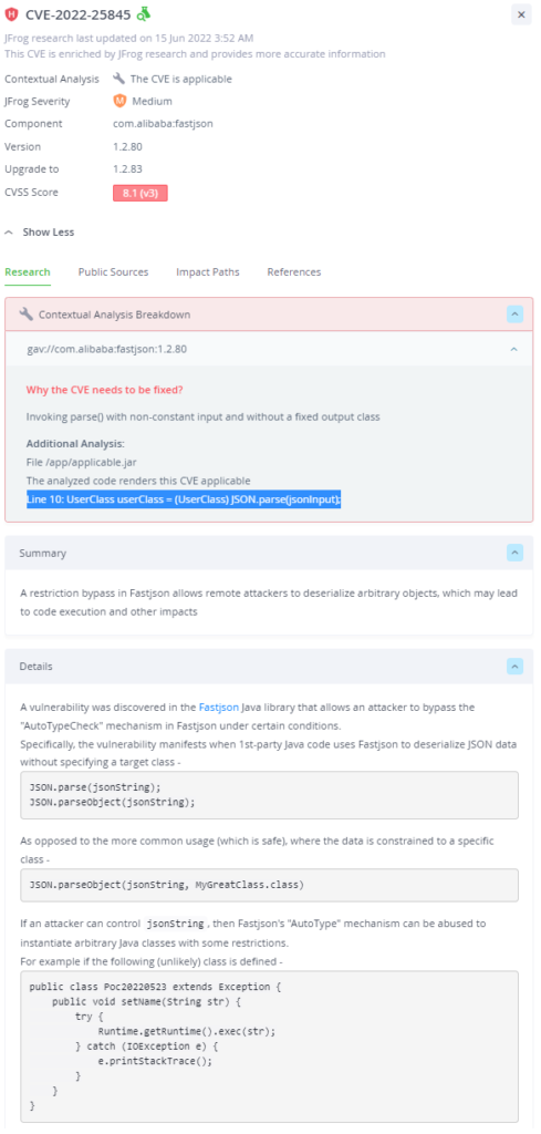 CVE-2022-25845 - Fastjson RCE vulnerability analysis