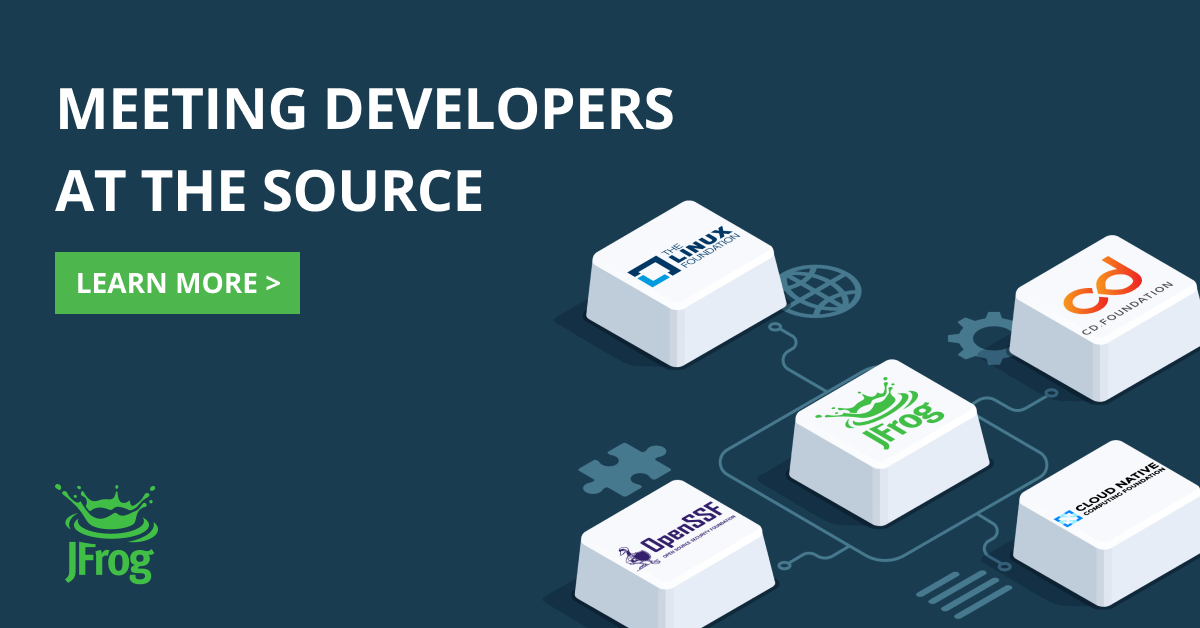Foundations and JFrog - Meeting Developers at the Source | JFrog