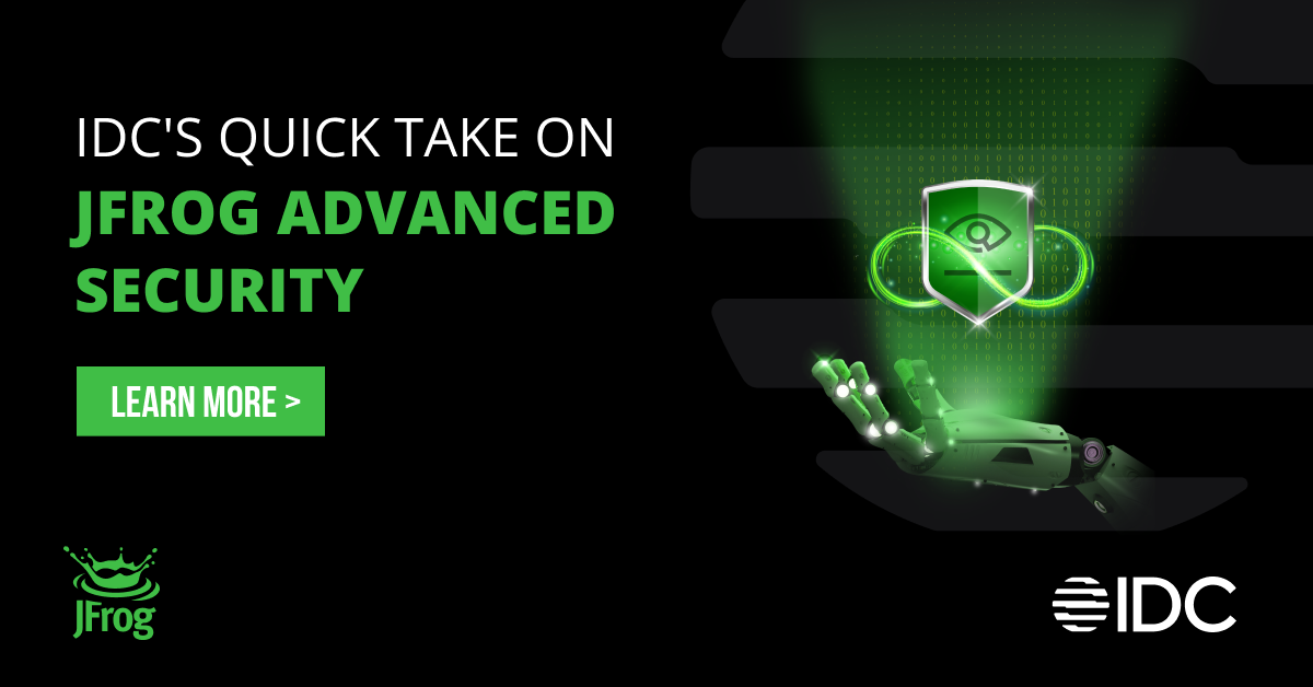 IDC's takeaways on new JFrog Advanced Security