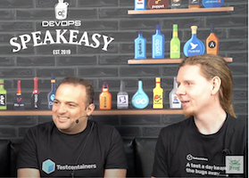 DevOps Speakeasy with Sergei Egorov @bsideup and Eli Aleyner @ealeynerat at #Devnexus 2023 | JFrog