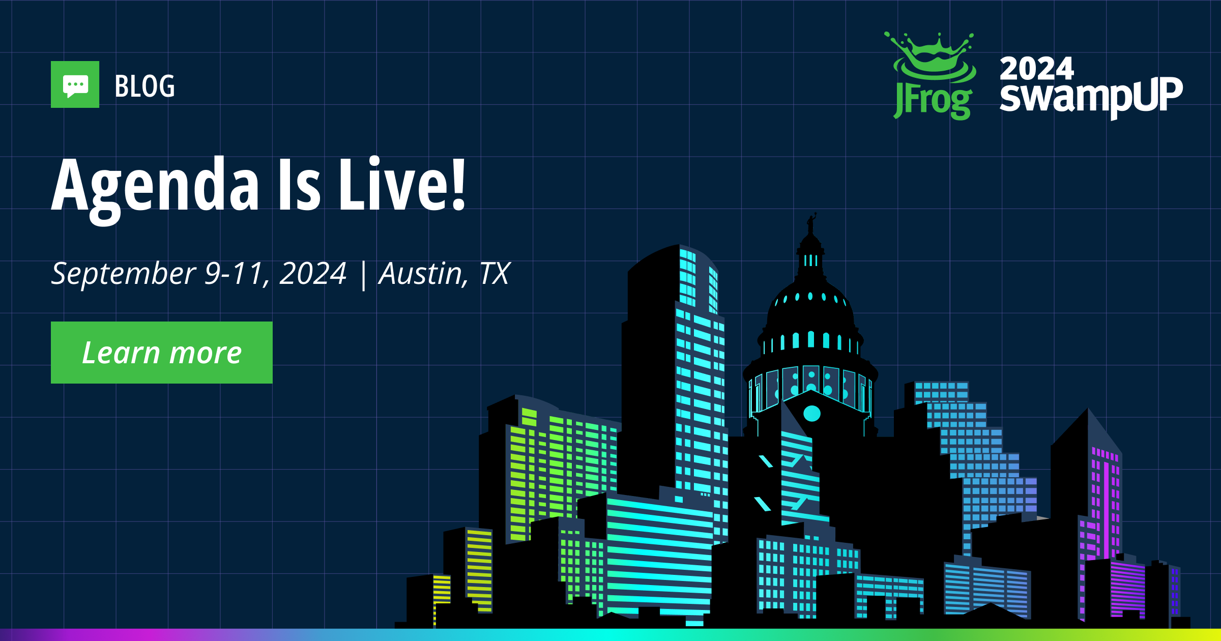 The Agenda for swampUP 2024 is Live!