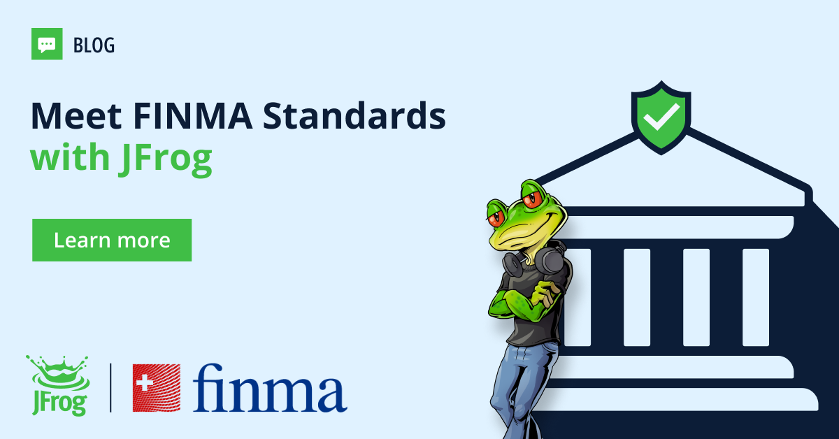 Ensuring FINMA Compliance with JFrog